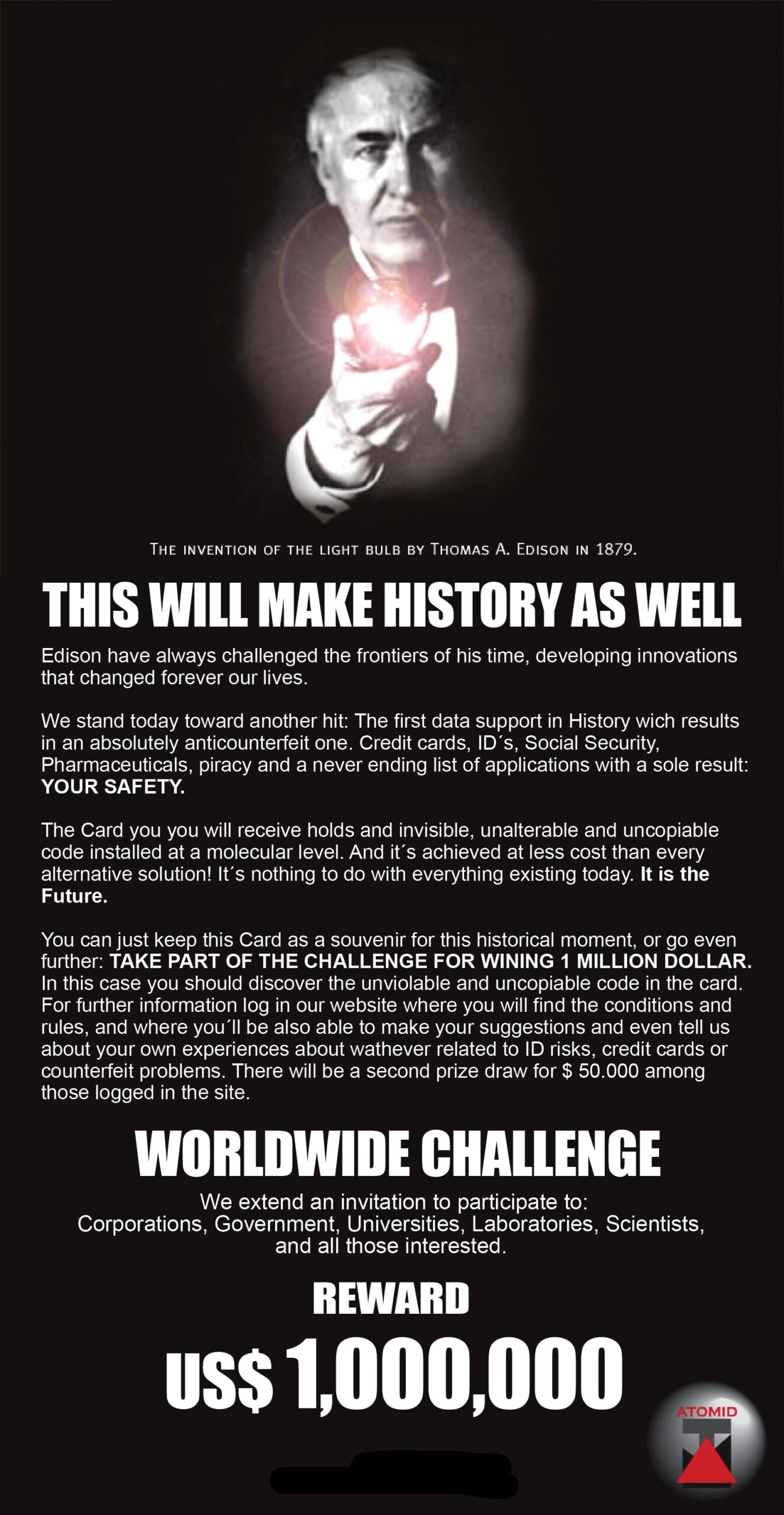 EL DESAFÍO – ATOM ID